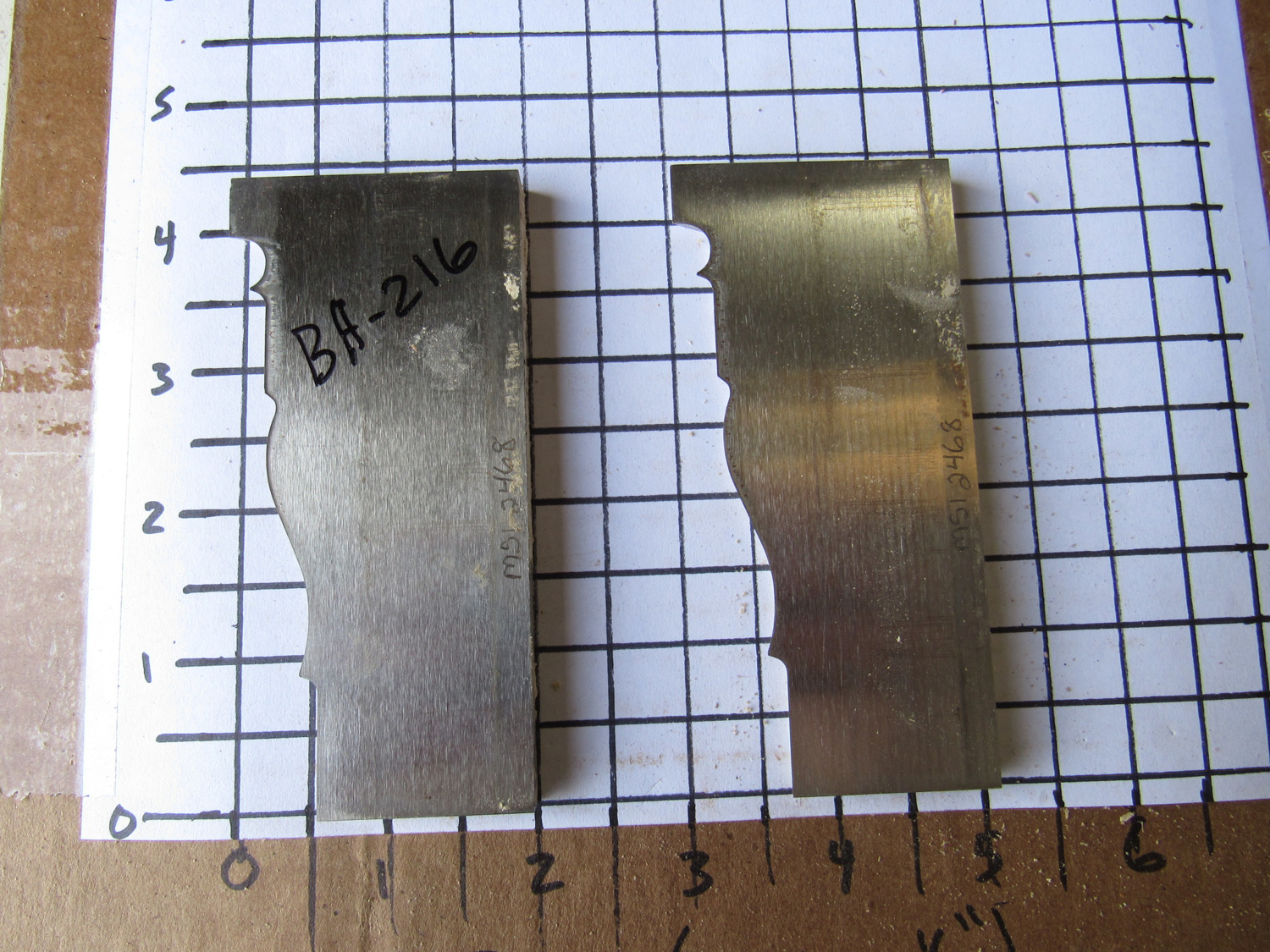 Eastern Triangle Enterprises LLC Parts Store. Pair Moulder Blades Bits ...