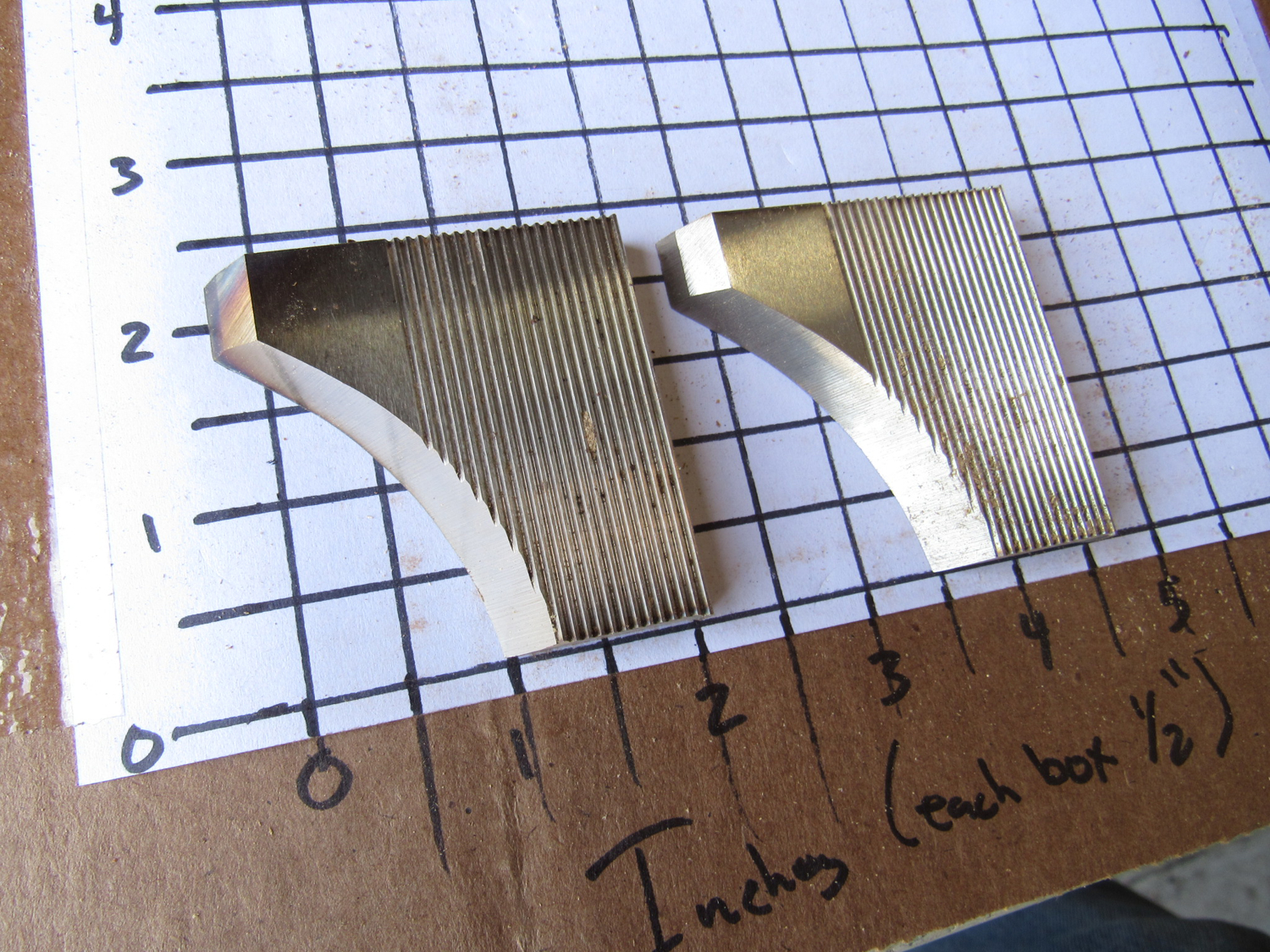 Eastern Triangle Enterprises LLC Parts Store. Pair Moulder Blades Bits ...