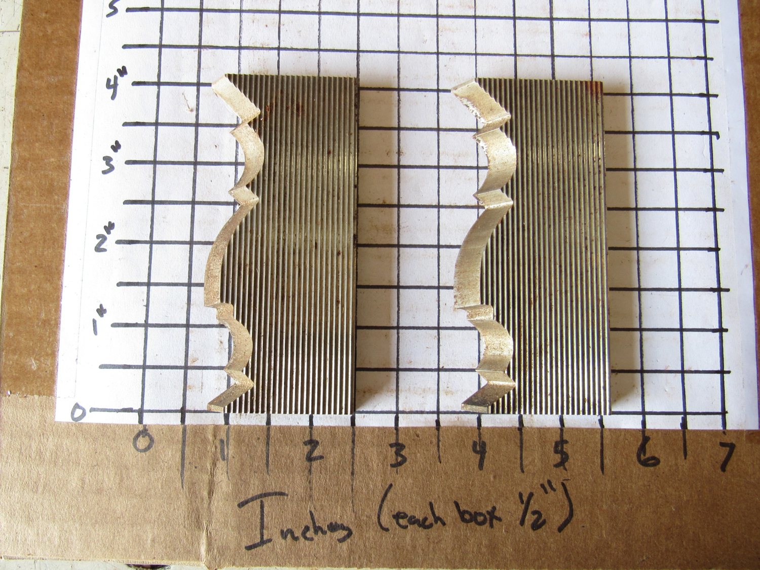 Eastern Triangle Enterprises LLC E-Store. Pair Moulder Blades Bits ...