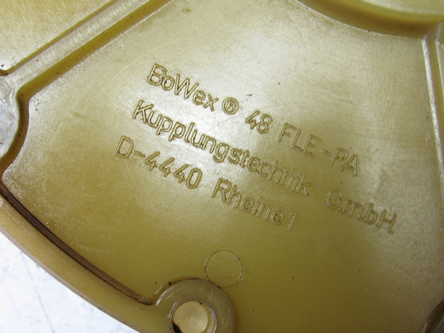 Eastern Triangle Enterprises LLC E-Store. KTR Bowex 48 SAE 8" Nylon ...